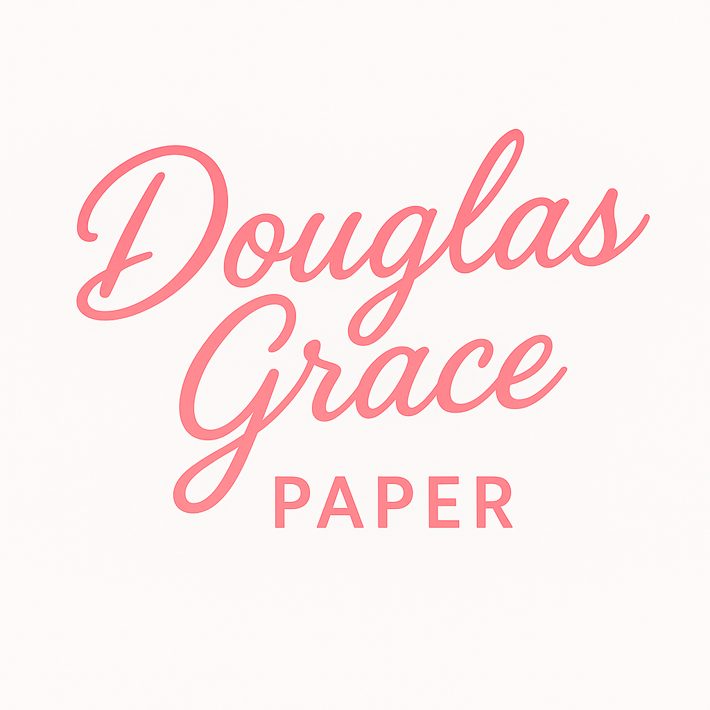 Douglas Grace Paper | Wedding & Event Stationery + Day-of Details